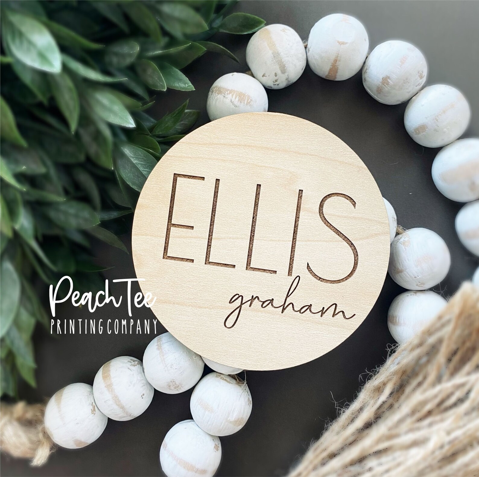 Wooden Baby Name Announcement Sign Wood Sign for Birth | Etsy