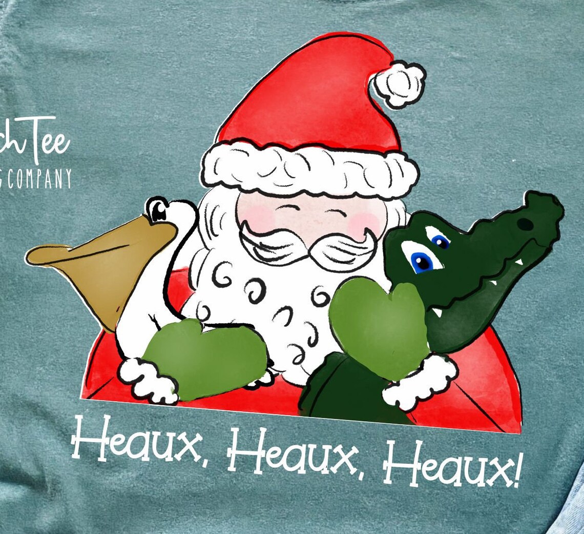Heaux Heaux Heaux Louisiana Womens T-shirt Womens Christmas - Etsy