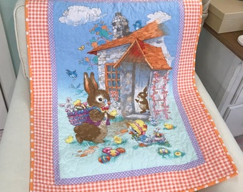 Quilted Bunny Wall Hanging - Etsy