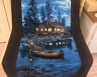 Split Scene Quilt - Etsy