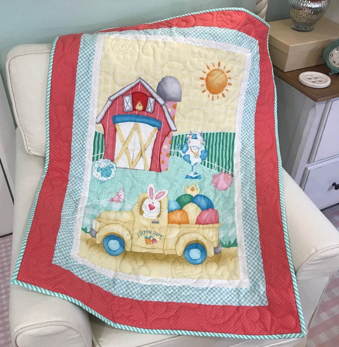 Easter Quilt - Etsy