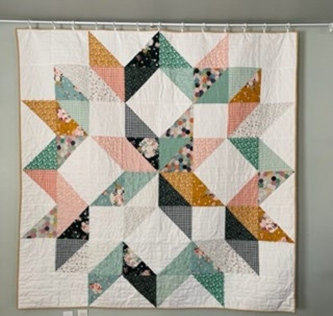 Star Quilt-handmade - Etsy