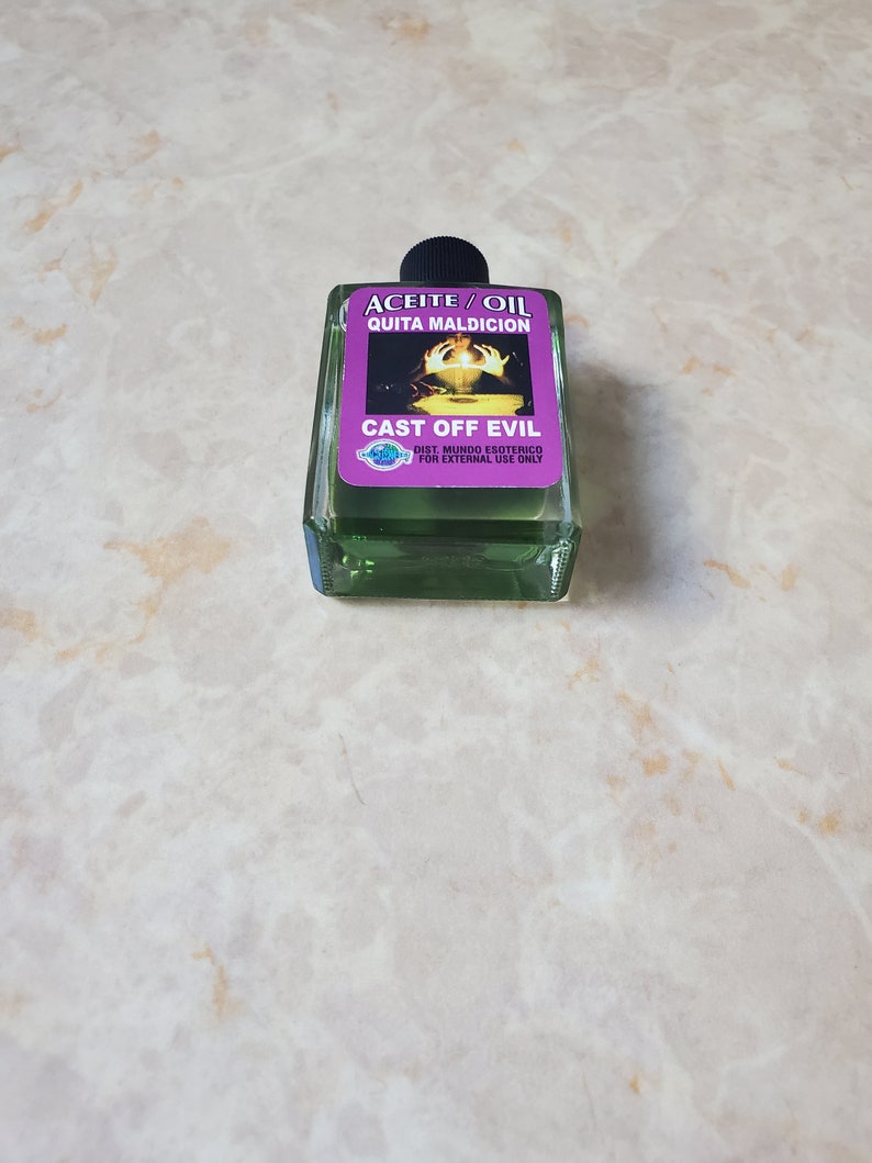 Cast off Evil Oil (aceite Quita Maldicion), 1/2 Oz. Metaphysical ...