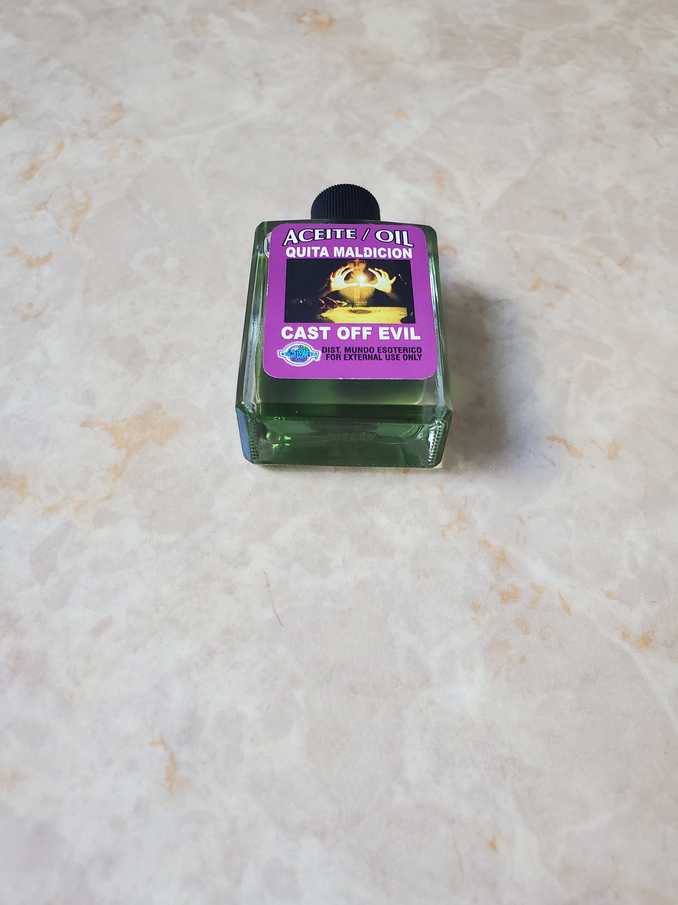 Cast off Evil Oil (aceite Quita Maldicion), 1/2 Oz. Metaphysical ...