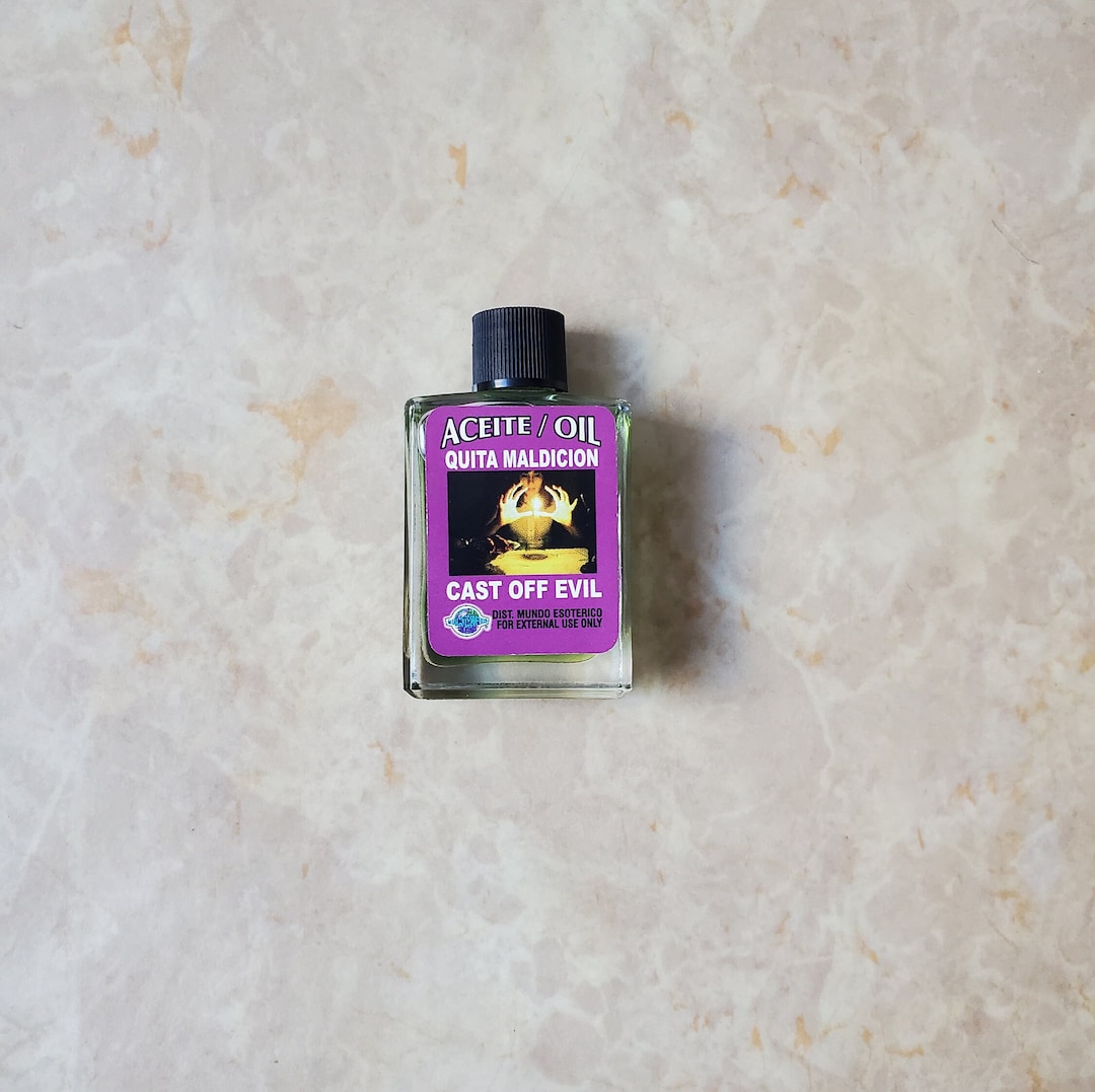 Cast off Evil Oil (aceite Quita Maldicion), 1/2 Oz. Metaphysical ...