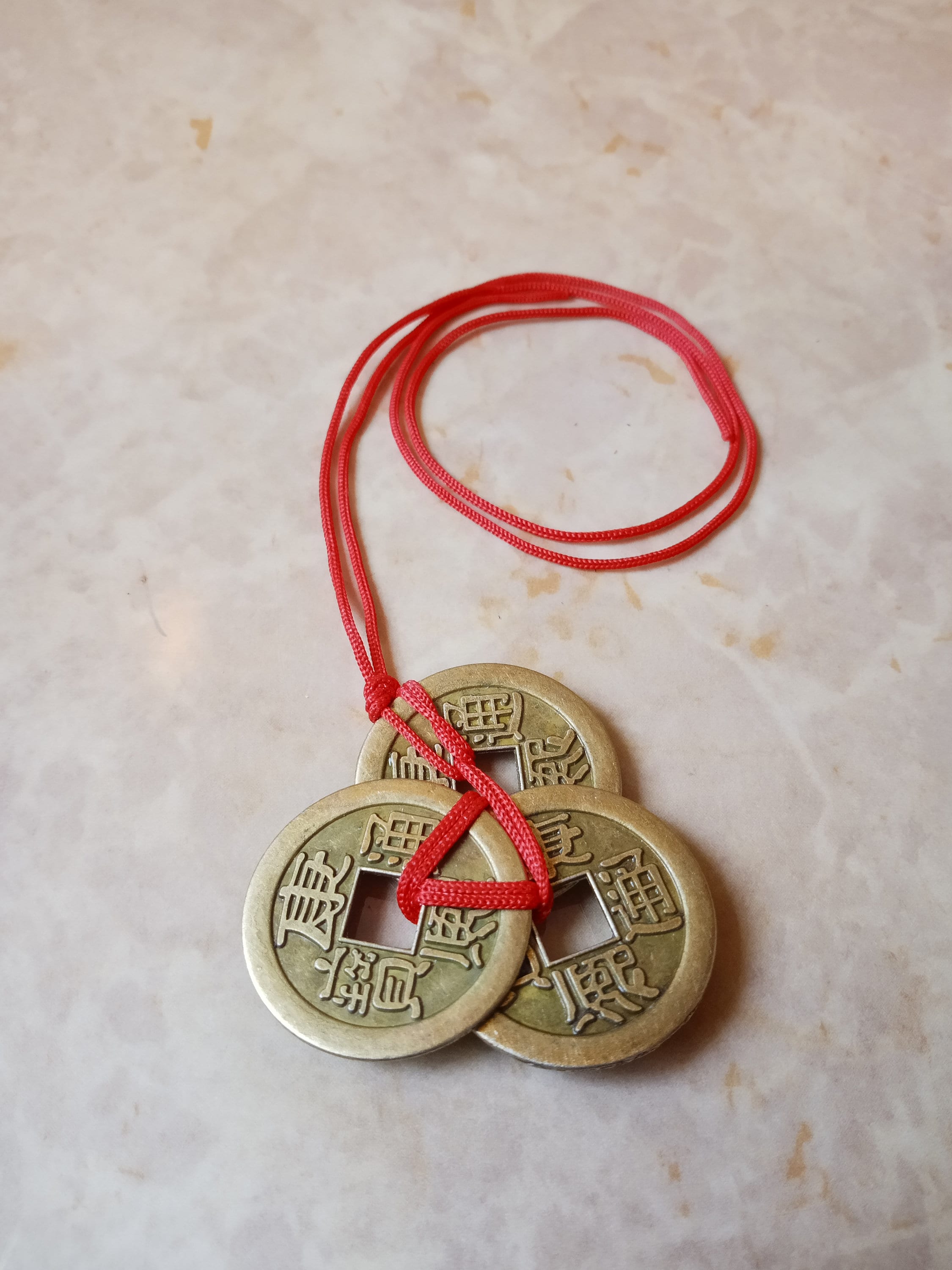 Lucky Chinese Coin Cluster, Good Luck Abundance Good Fortune Coins ...