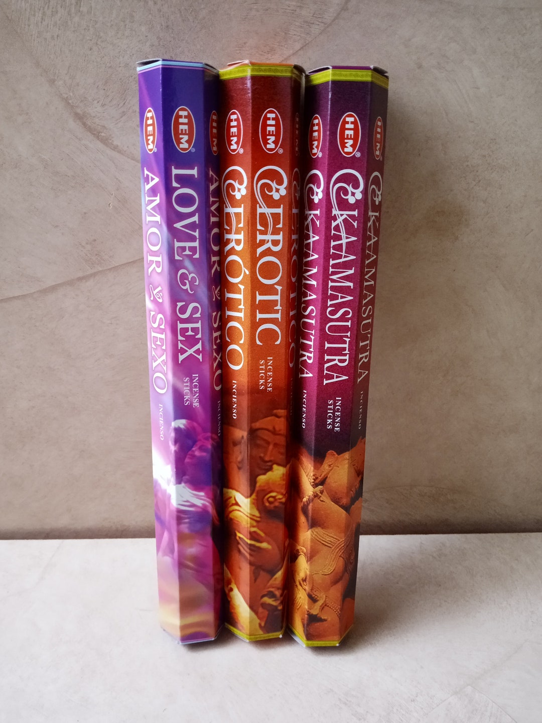 HEM Kamasutra, HEM Erotic, HEM Love & Sex Incense Sticks, Hem Kamasutra, Hem Erotico, Hem Amor Y ...
