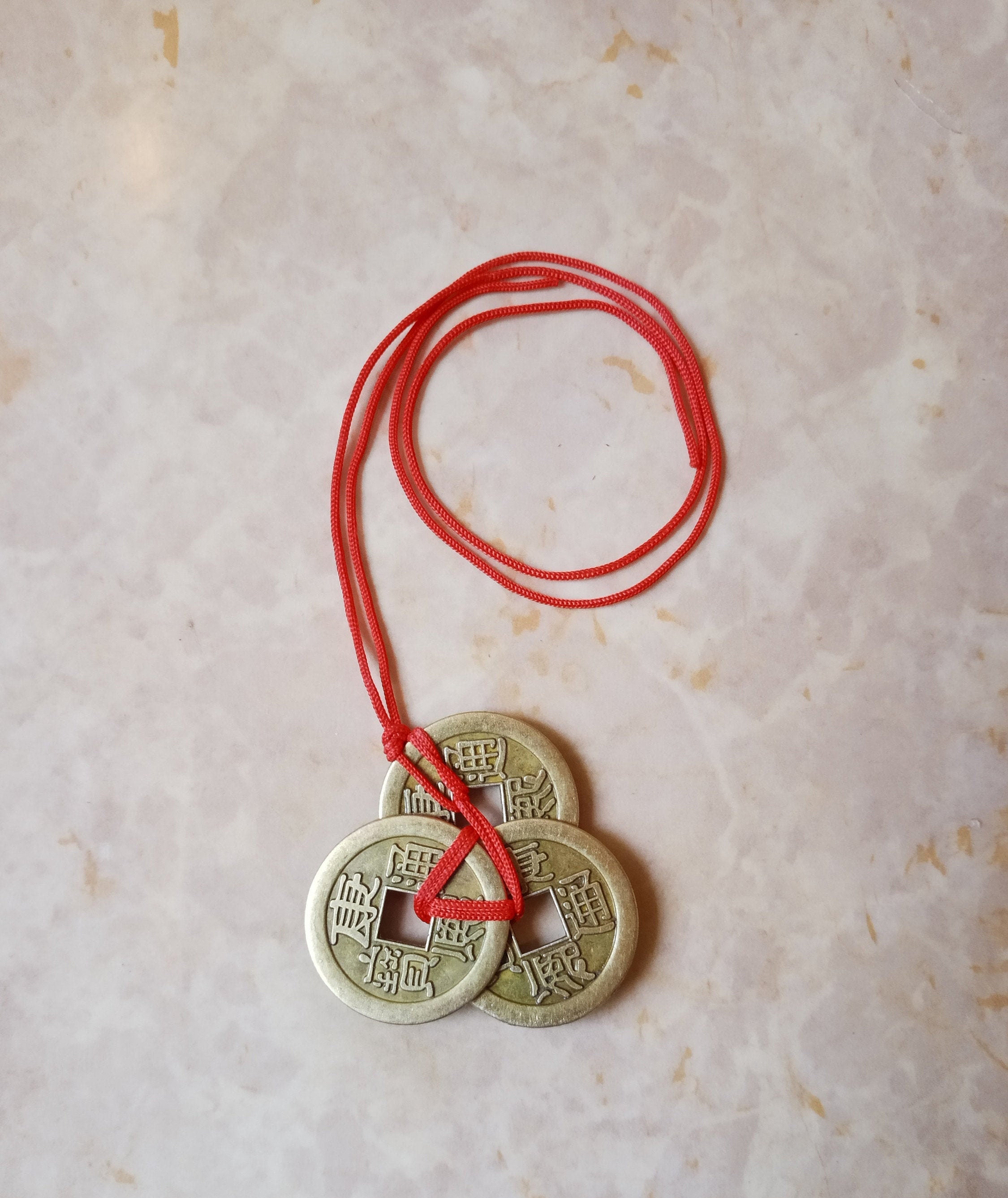 Lucky Chinese Coin Cluster, Good Luck Abundance Good Fortune Coins ...