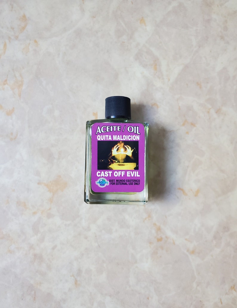 Cast off Evil Oil (aceite Quita Maldicion), 1/2 Oz. Metaphysical ...