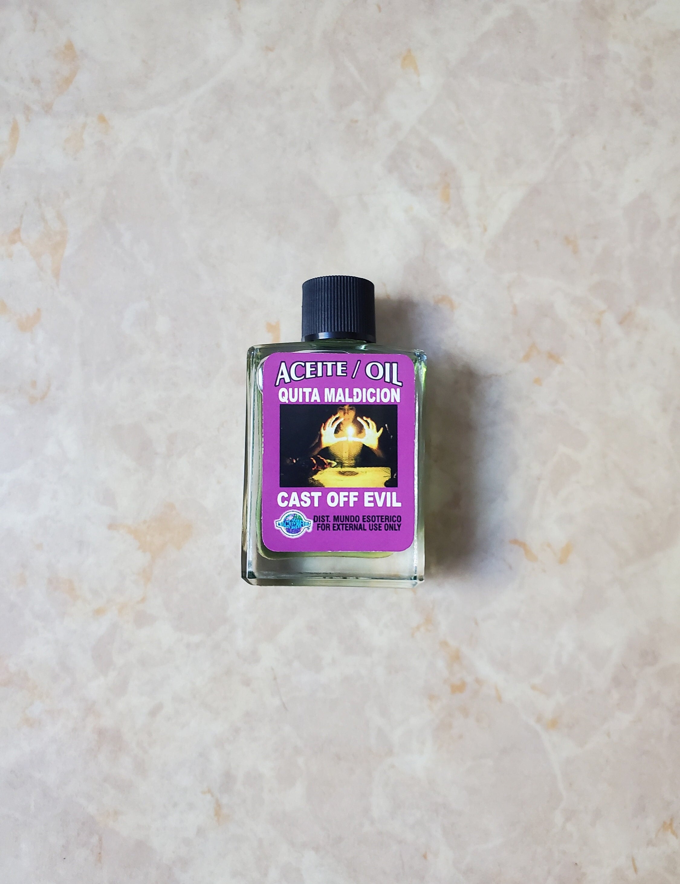 Cast off Evil Oil (aceite Quita Maldicion), 1/2 Oz. Metaphysical ...