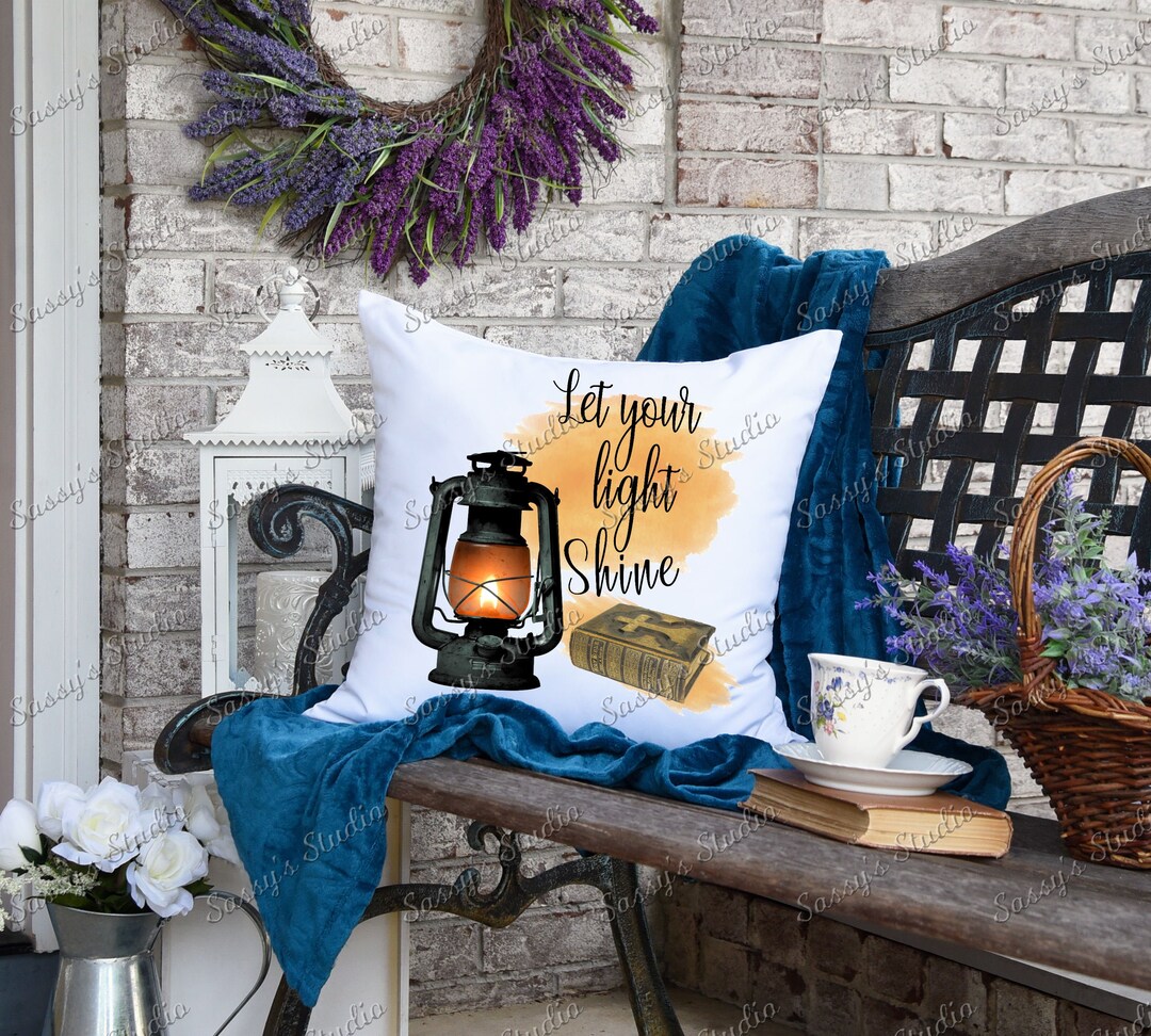 Let Your Light Shine Sublimation, Lantern PNG, Bible, Sublimation ...