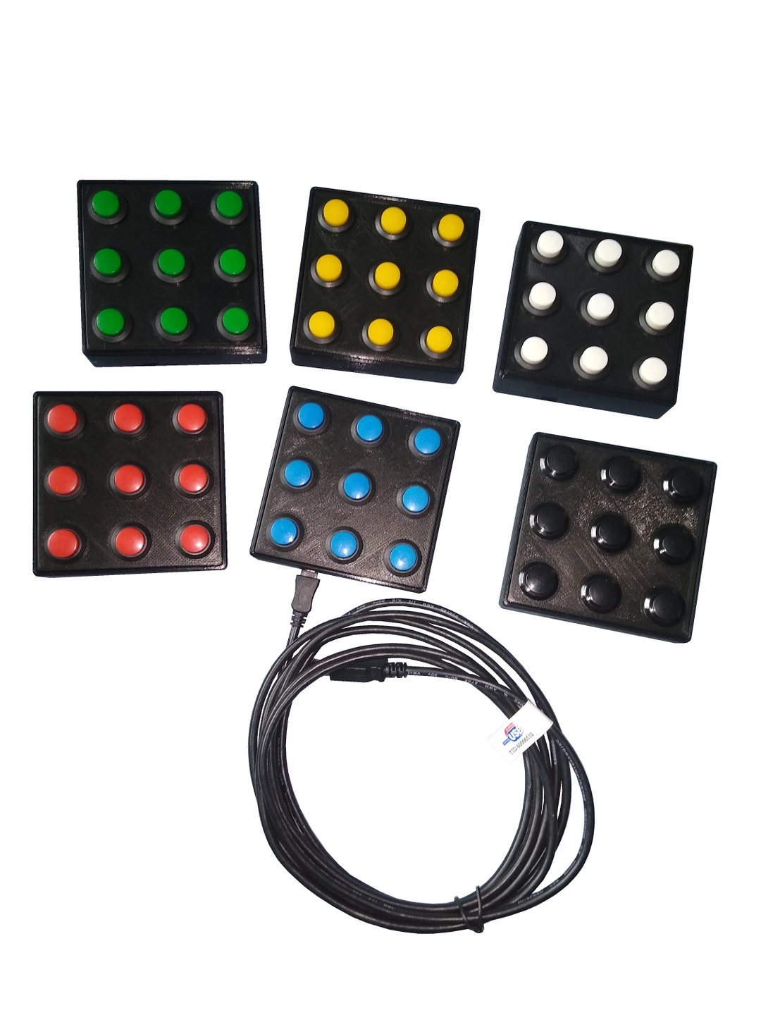 USB Mini Button Box Bb9-3x3 - Etsy