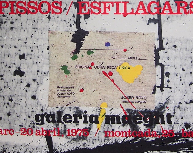 Josep Royo- Original Artist Poster 1975 - Etsy