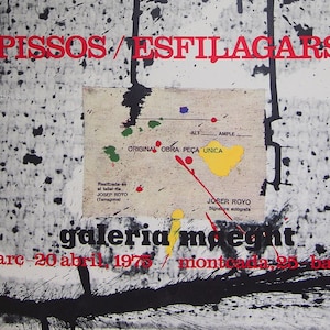 Josep Royo- Original Artist Poster 1975 - Etsy