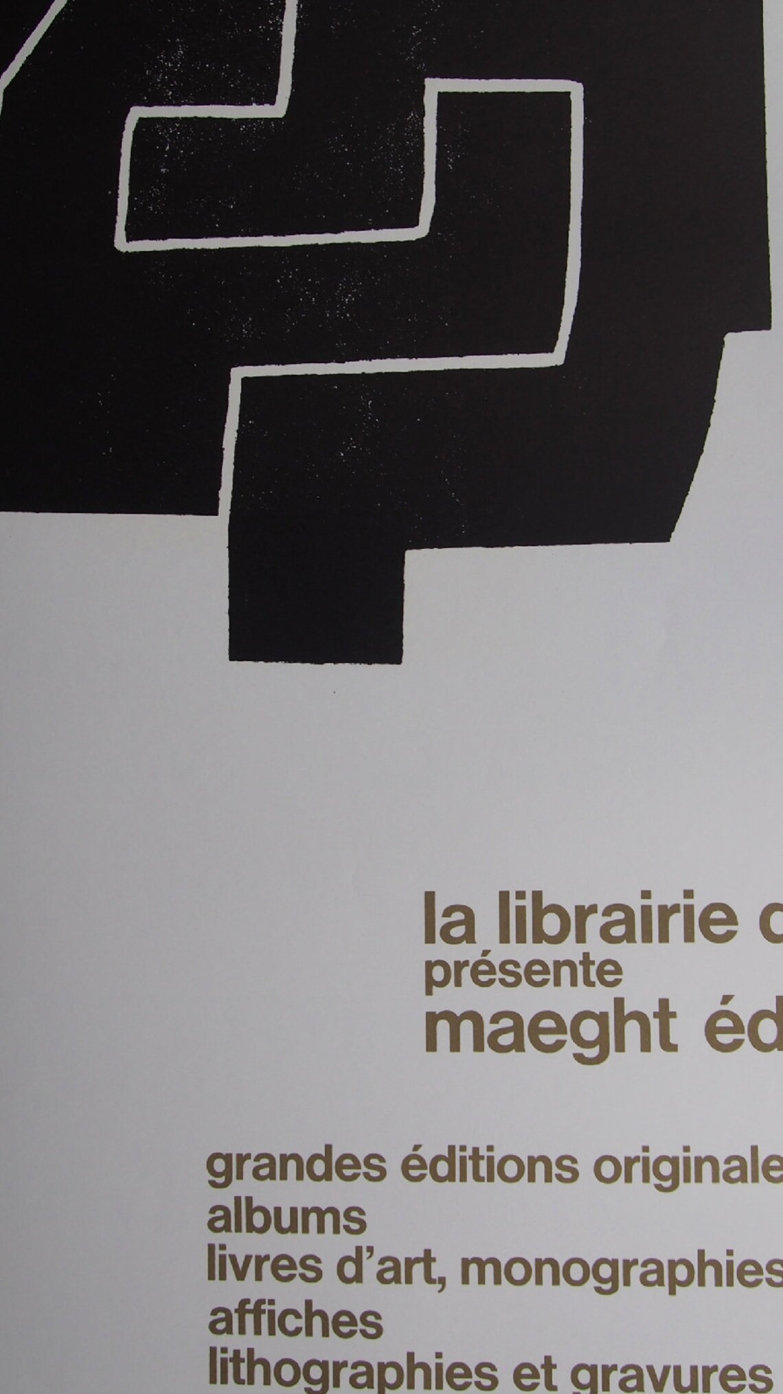 Eduardo Chillida - Original Artist Poster 1972 - Etsy