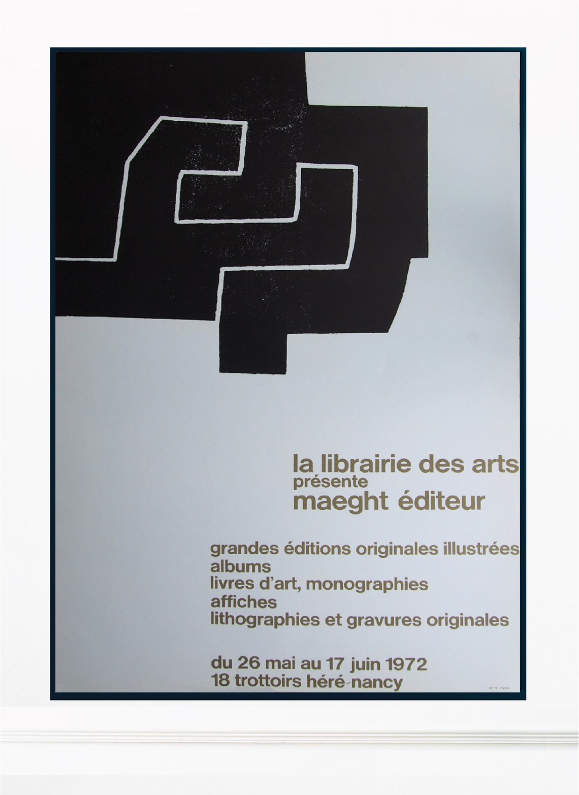 Eduardo Chillida Original Artist Poster 1972 - Etsy