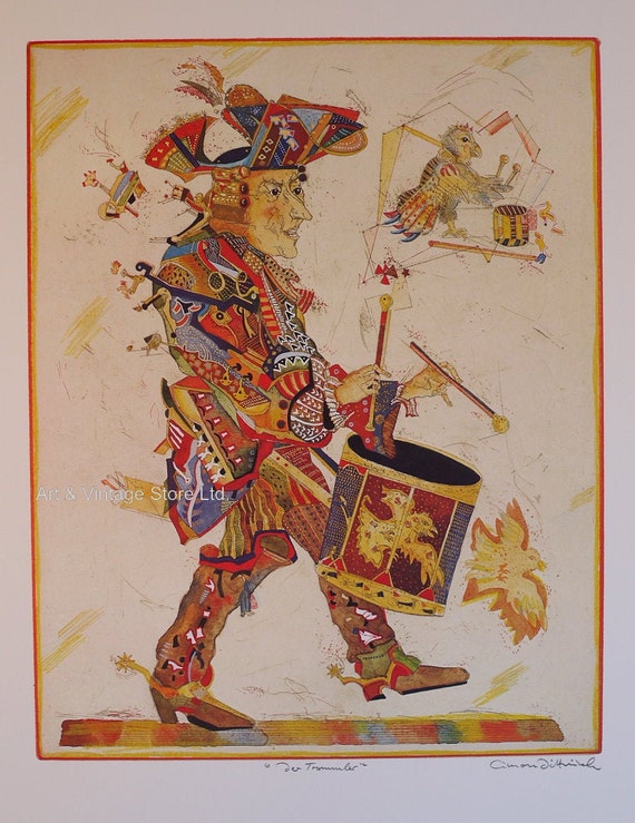 Simon Dittrich Art Print 1980's - Etsy