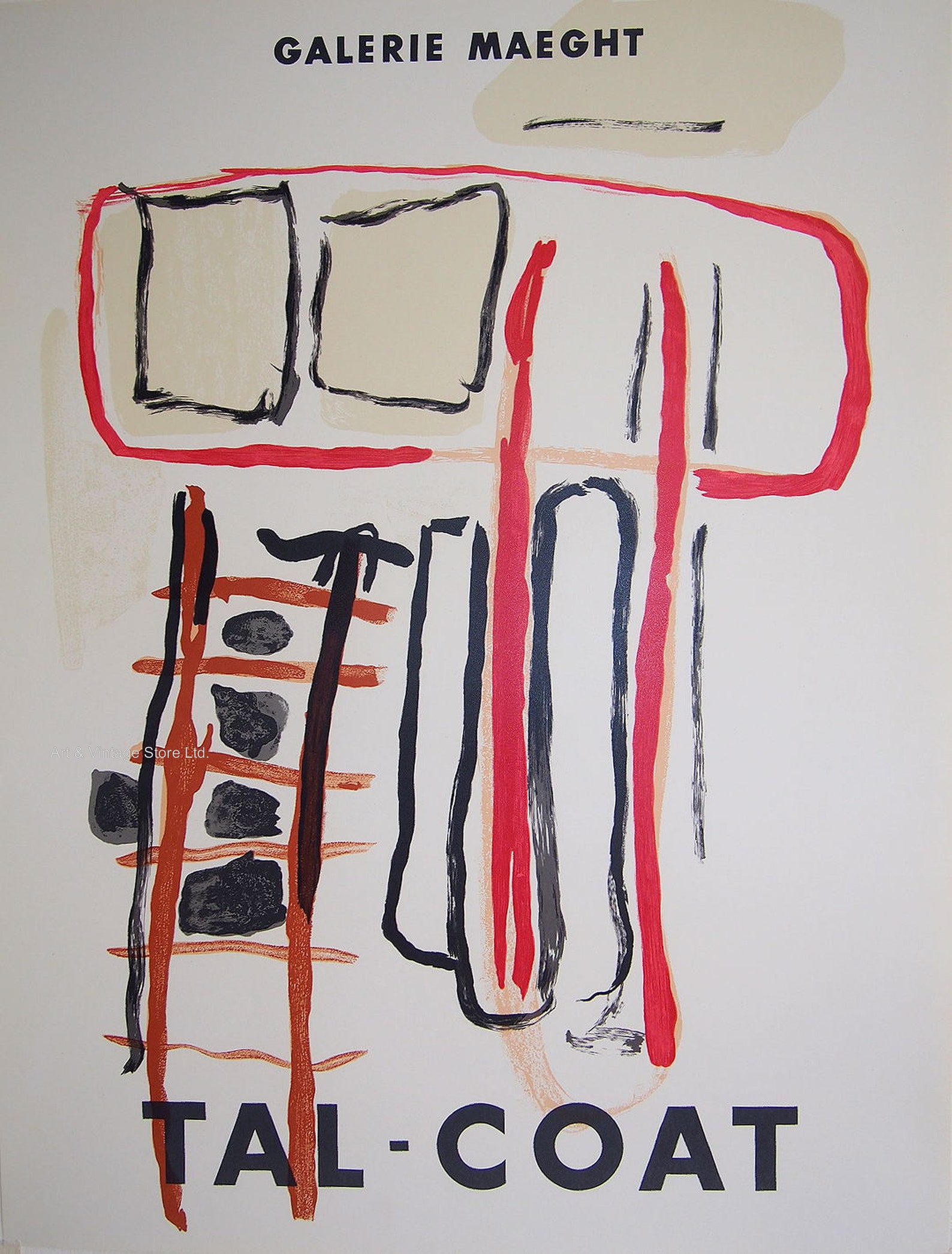 Pierre Tal-coat – Original Artist Poster - Etsy