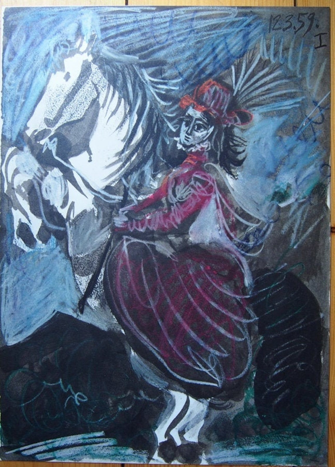 Pablo Picasso Toro Y Toros Print 1961 Original Lithograph - Etsy