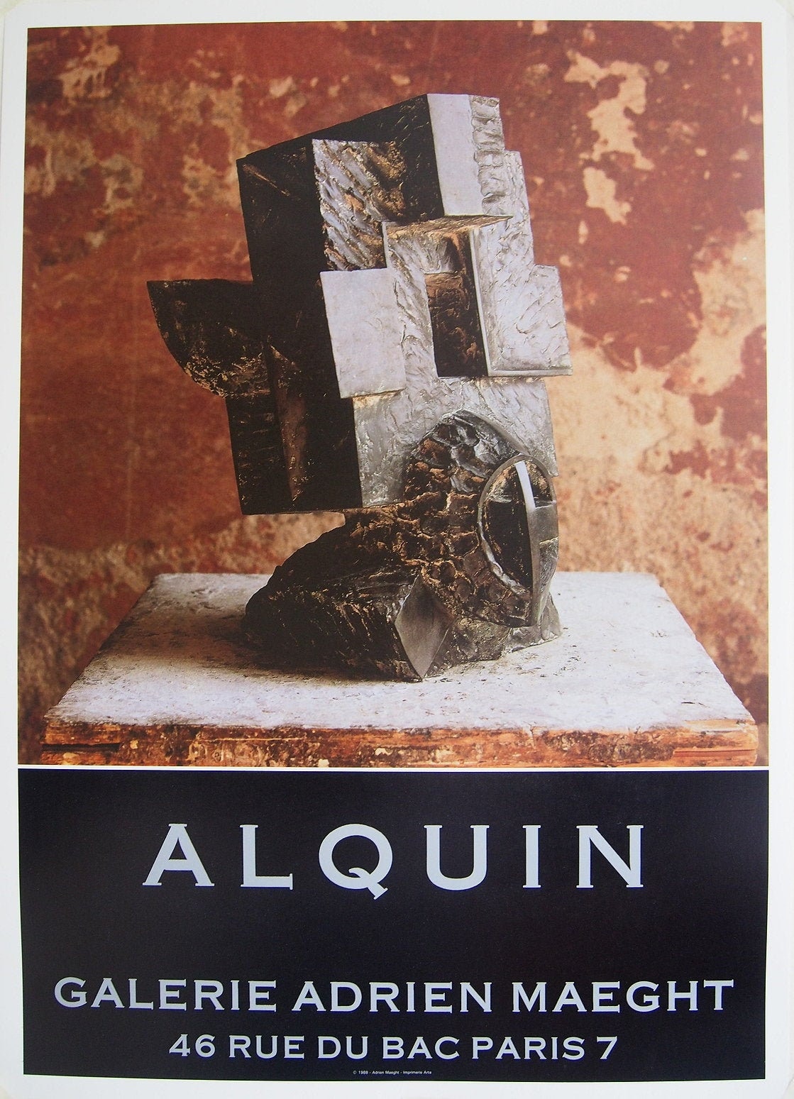Nicloas Alquin Original Artist Poster 1988 - Etsy