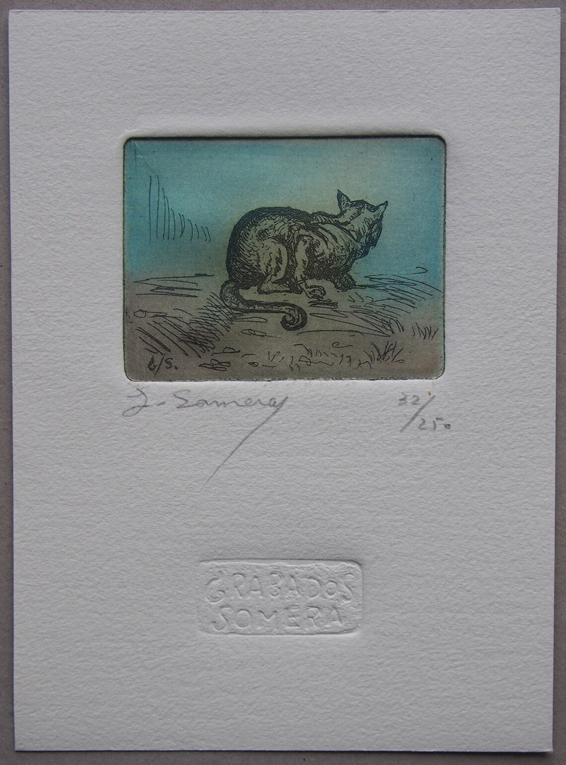 Grabados Somera - Original Limited Edition Etching & Aquatint - Etsy