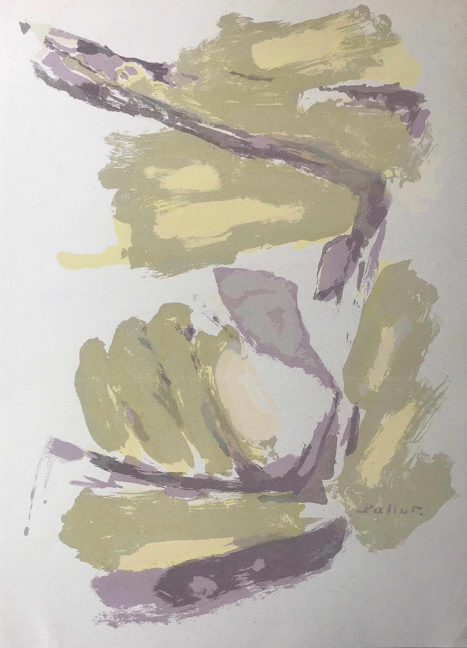 Pierre Pallut - Original Lithograph 1964 - Etsy