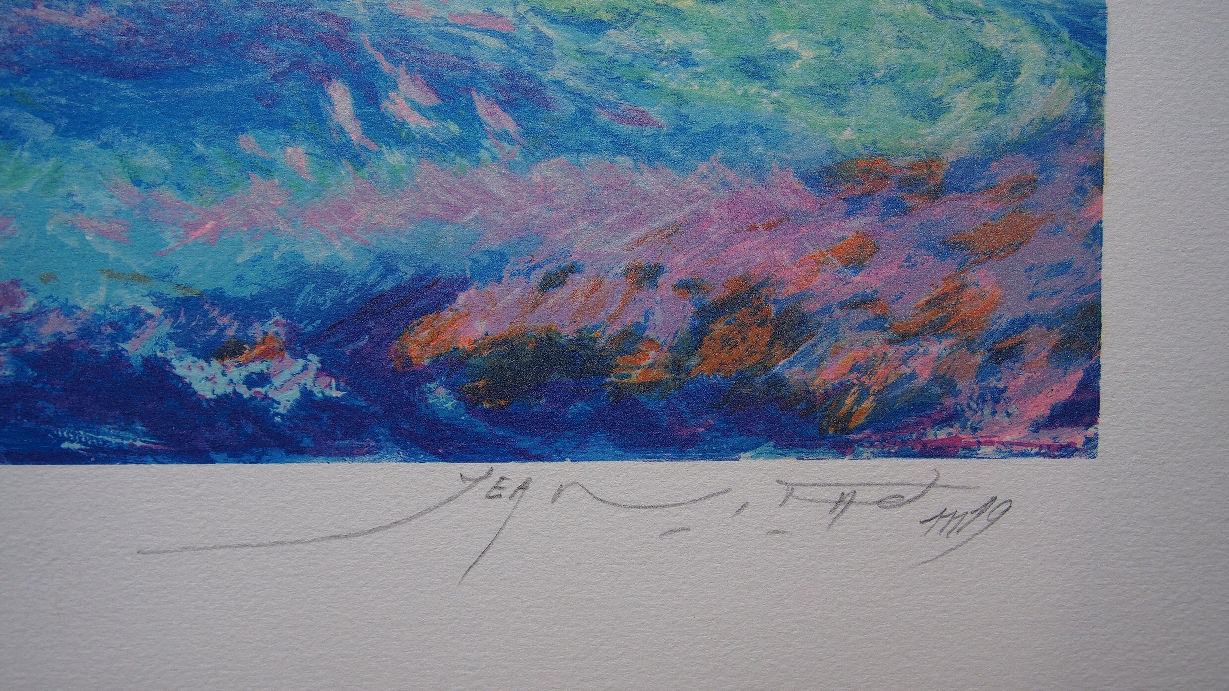 Jean Fernand - Original Hand Signed Lithograph 1980's - Etsy