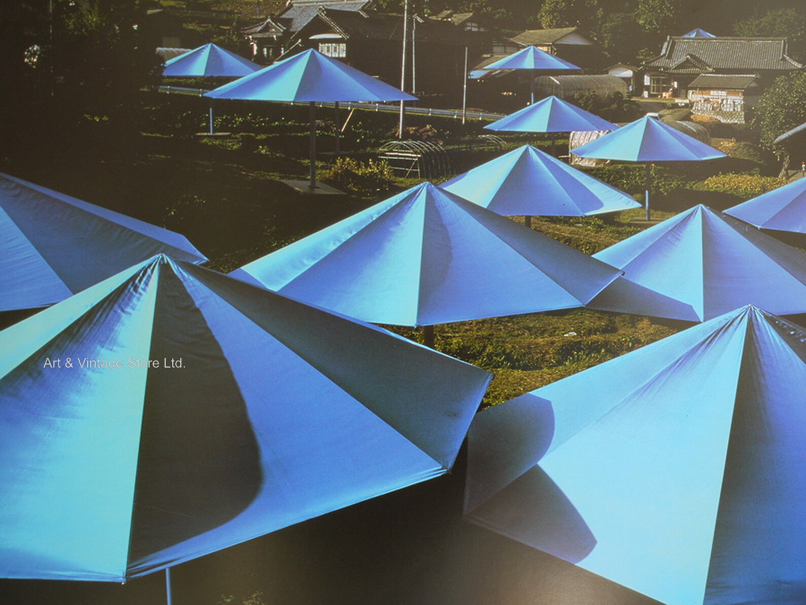 Christo - Umbrella Project 1991 - Etsy