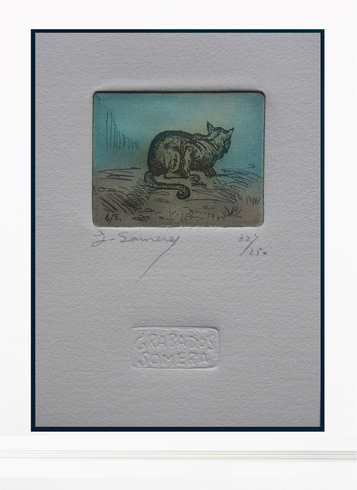 Grabados Somera - Original Limited Edition Etching & Aquatint - Etsy