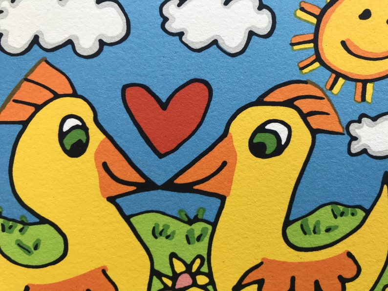 James Rizzi Original Lithograph 2001 - Etsy