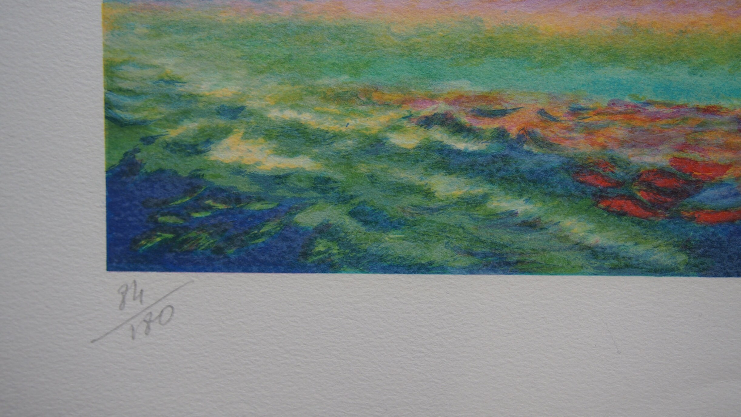 Jean Fernand - Original Hand Signed Lithograph 1980's - Etsy UK