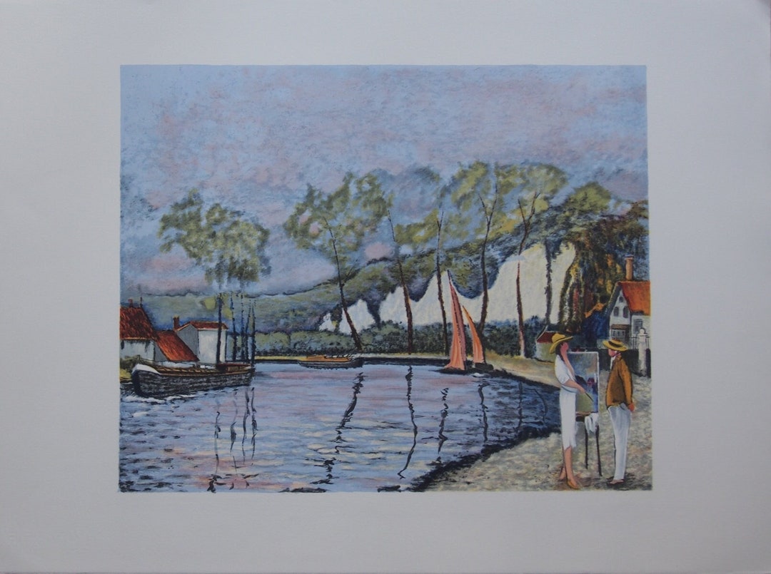 Ramon Dilley Original Lithograph - Etsy