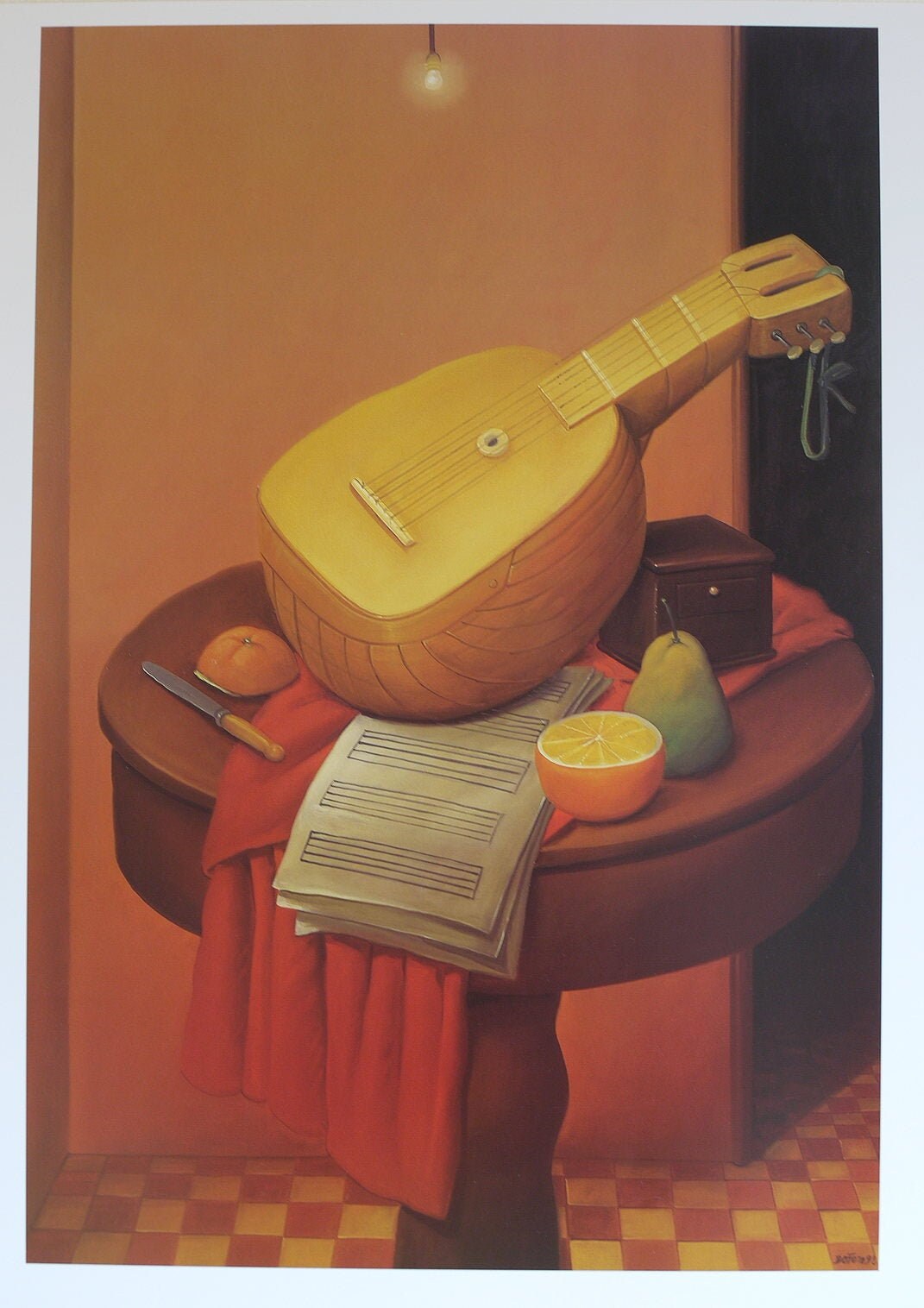 Fernando Botero Angulo – Vintage Art Print - Etsy