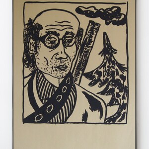 HAND PULLED Screenprint,original Vintage Serigraph,printmaking,limited ...