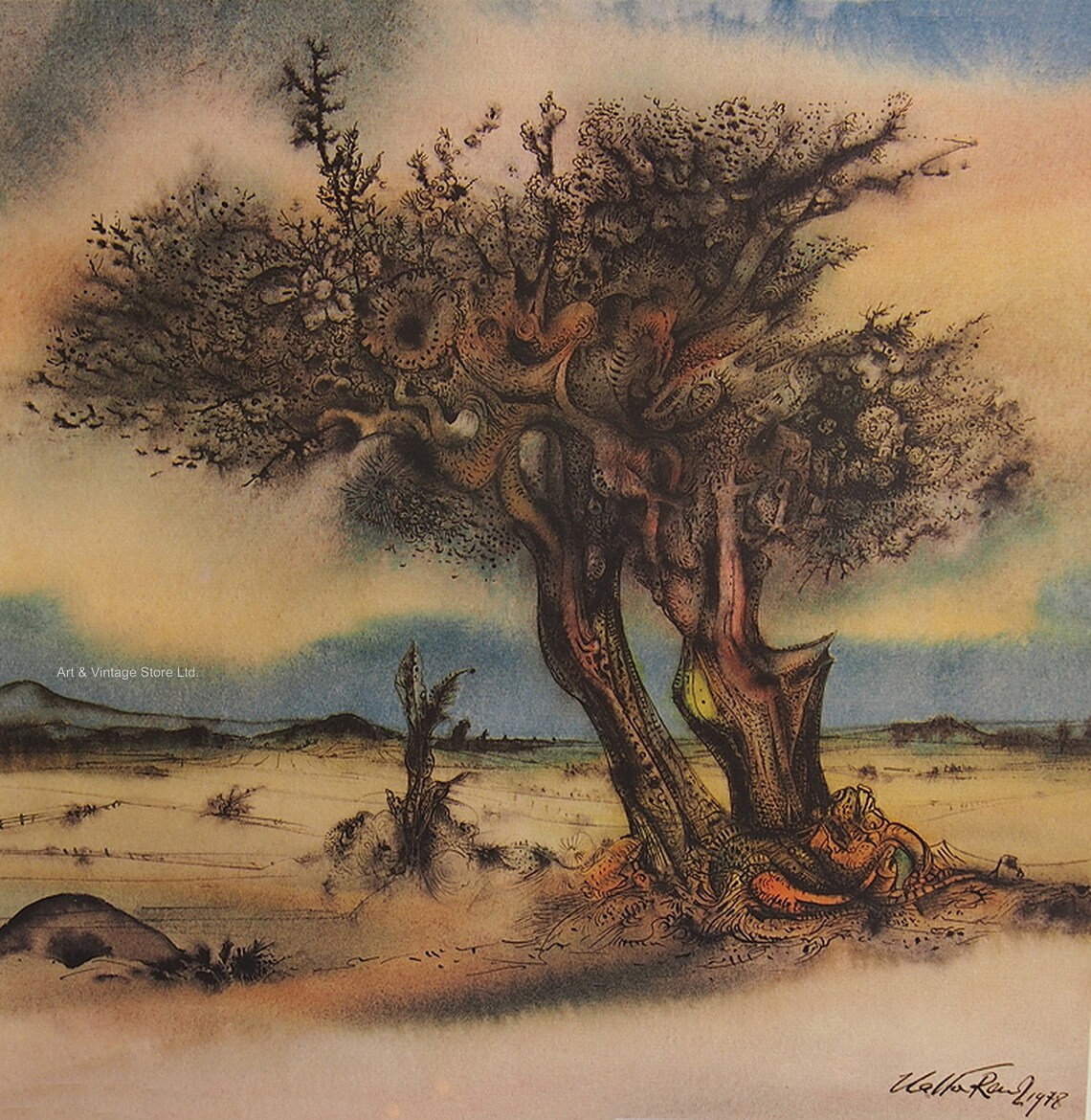 Casper Walter Rauh Original Artist Poster 1978 - Etsy