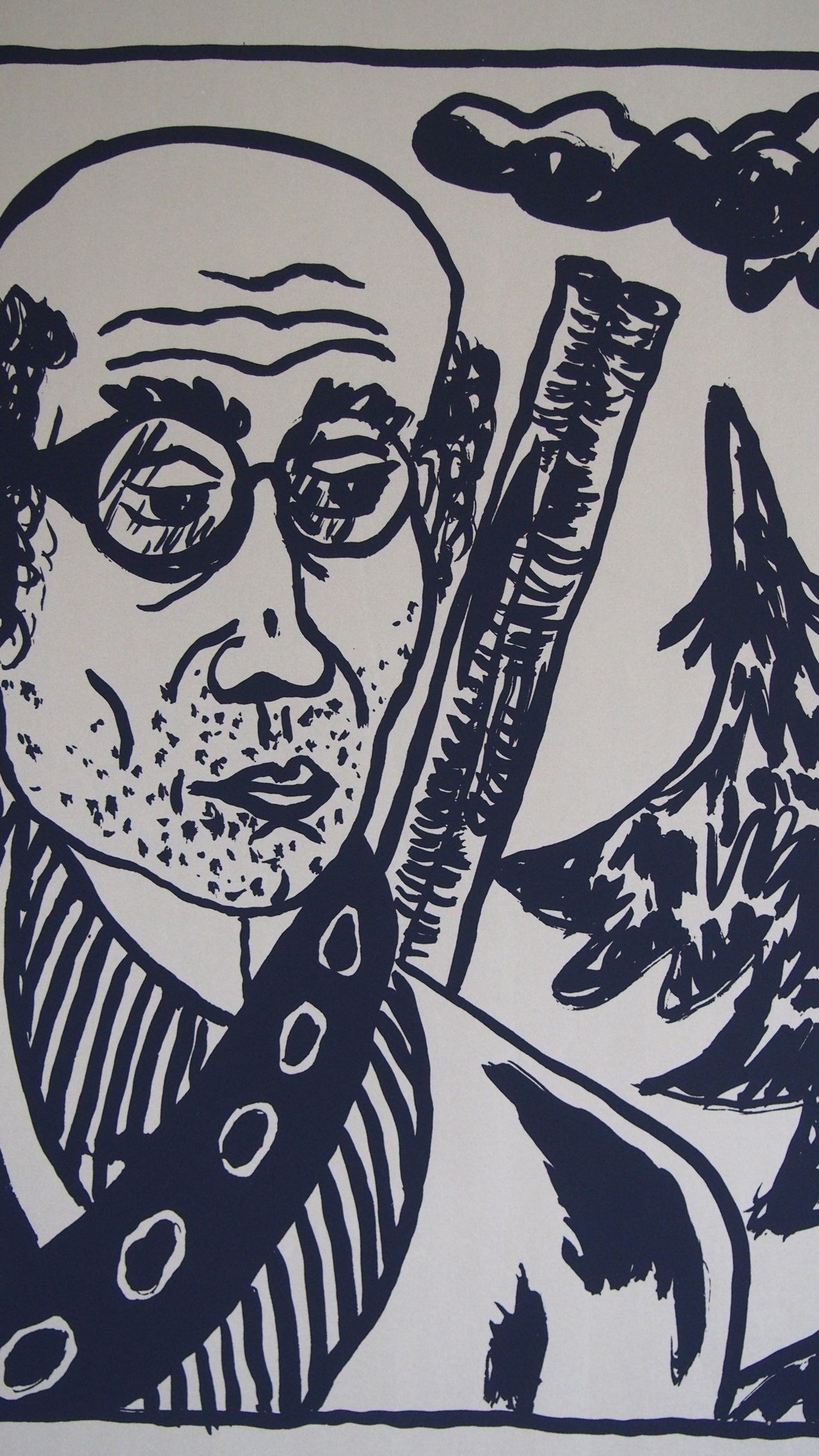 HAND PULLED Screenprint,original Vintage Serigraph,printmaking,limited ...