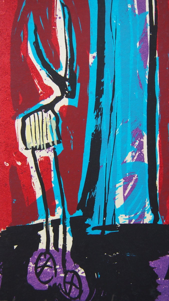 Matthias Zagon-Hohl-Stein - Original Hand Signed Screenprint - Etsy France