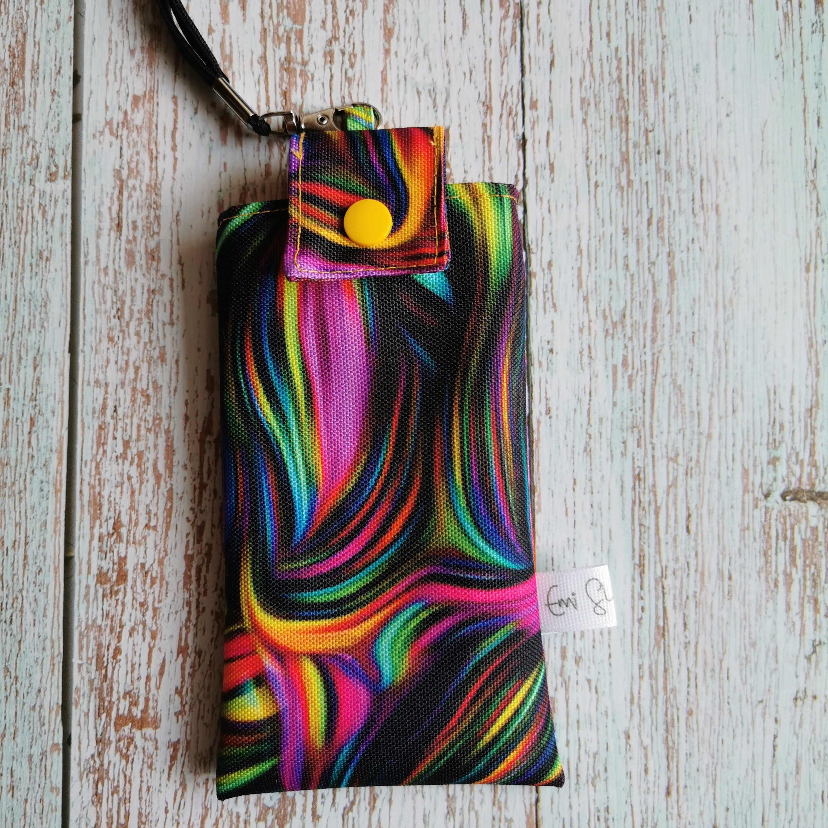 Rainbow Mobile Fabric Phone Case Mobile Case for Women | Etsy UK