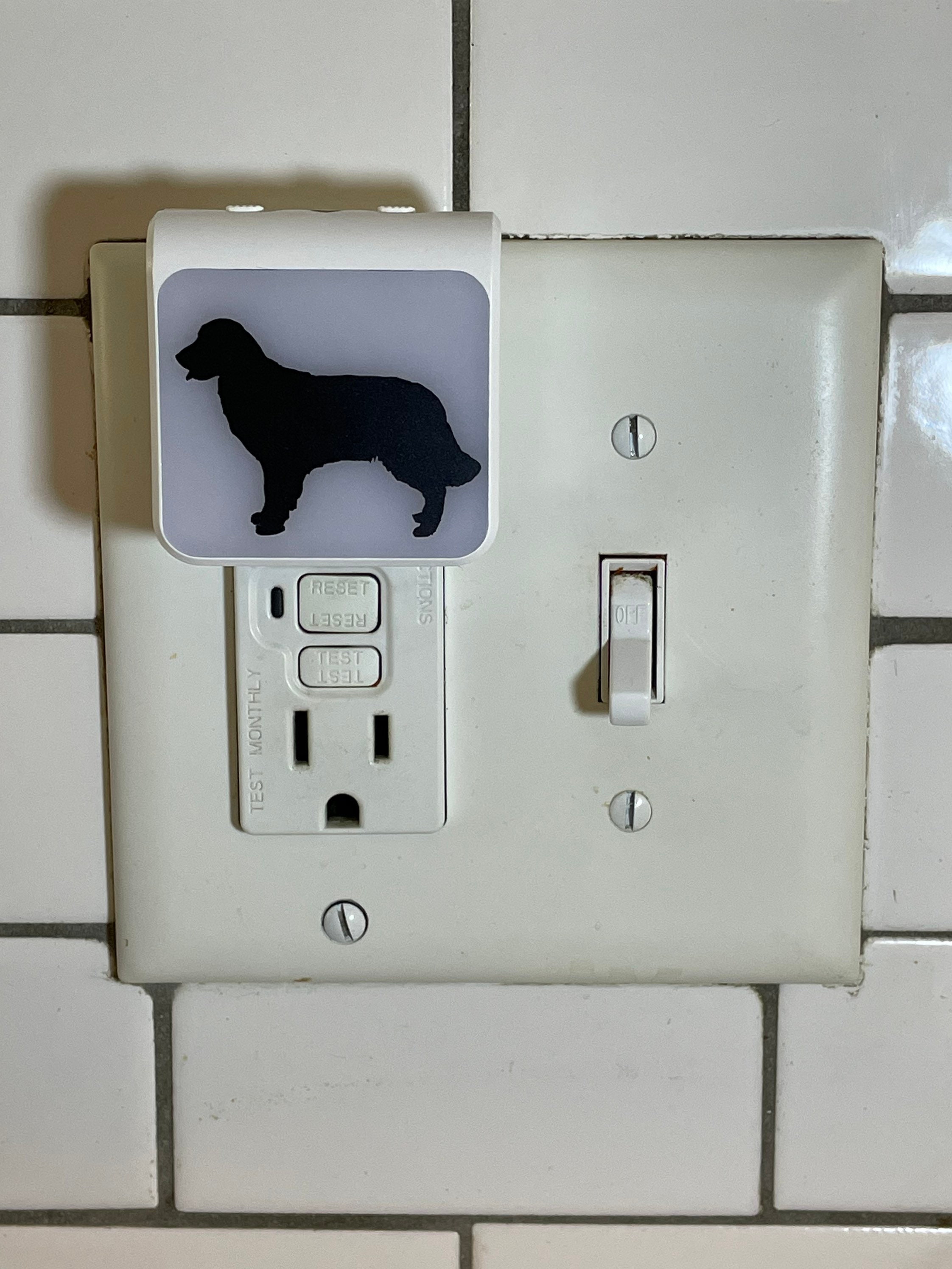 Golden Retriever Night Light, Home Decor, Cute Gift, Dog Lover - Etsy