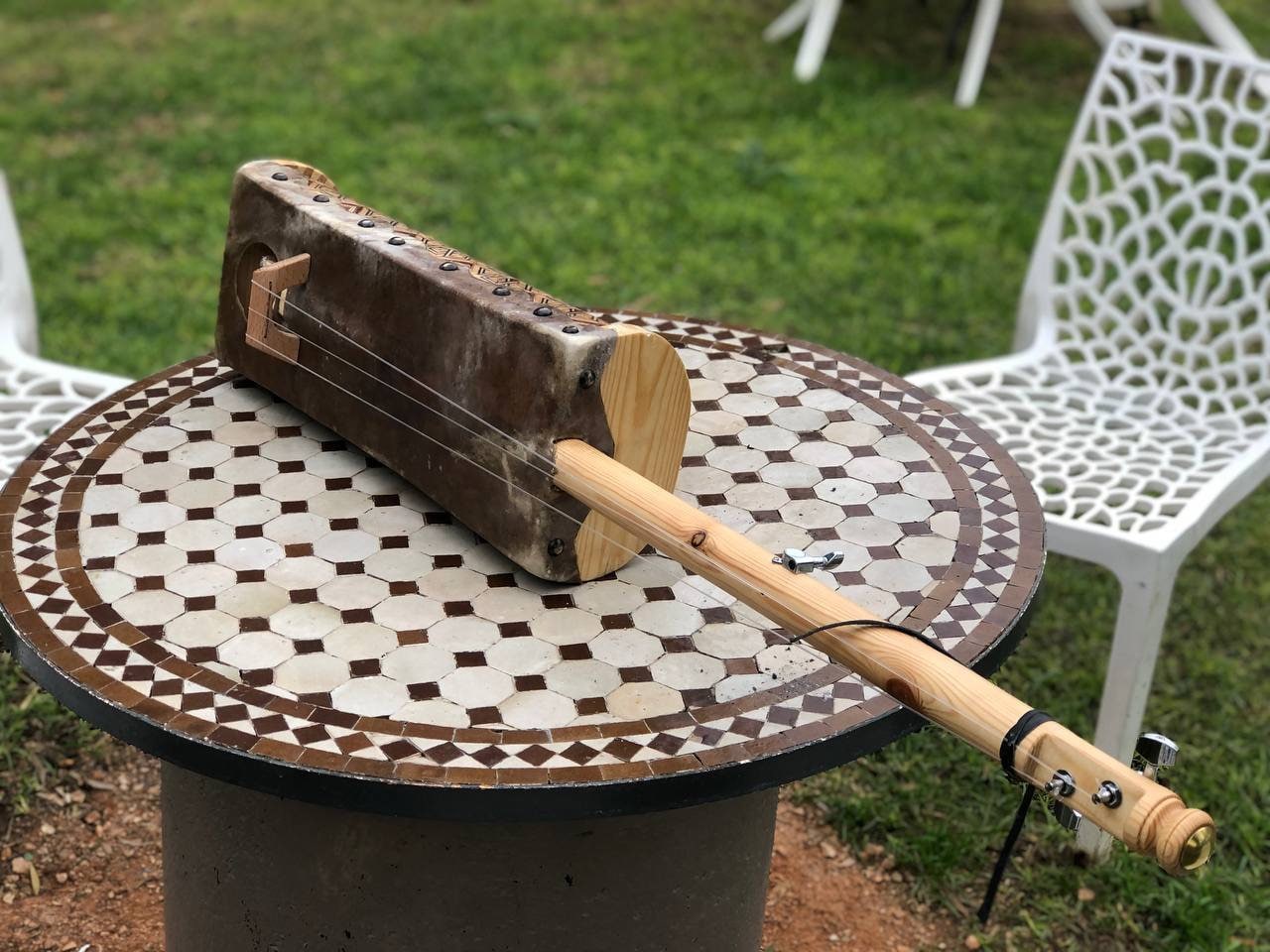 Guembri, Gnawa Instrument Moroccan Guembri, Handmade Guembri, Sentir ...