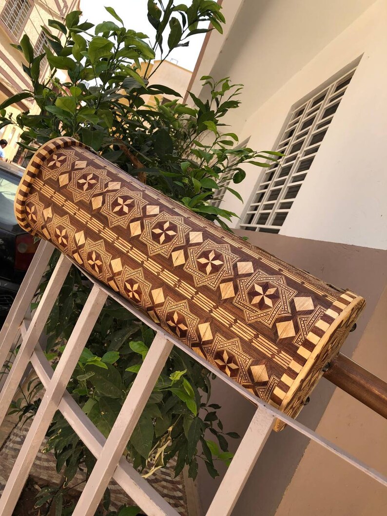 Moroccan Art Guembri, Gnawa Music Instrument Handmade Guembri Sentir ...