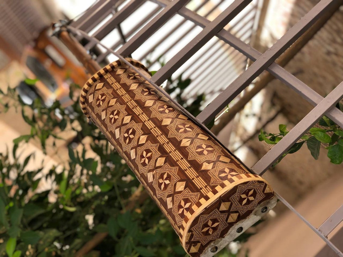 Moroccan Art Guembri, Gnawa Music Instrument Handmade Guembri Sentir ...