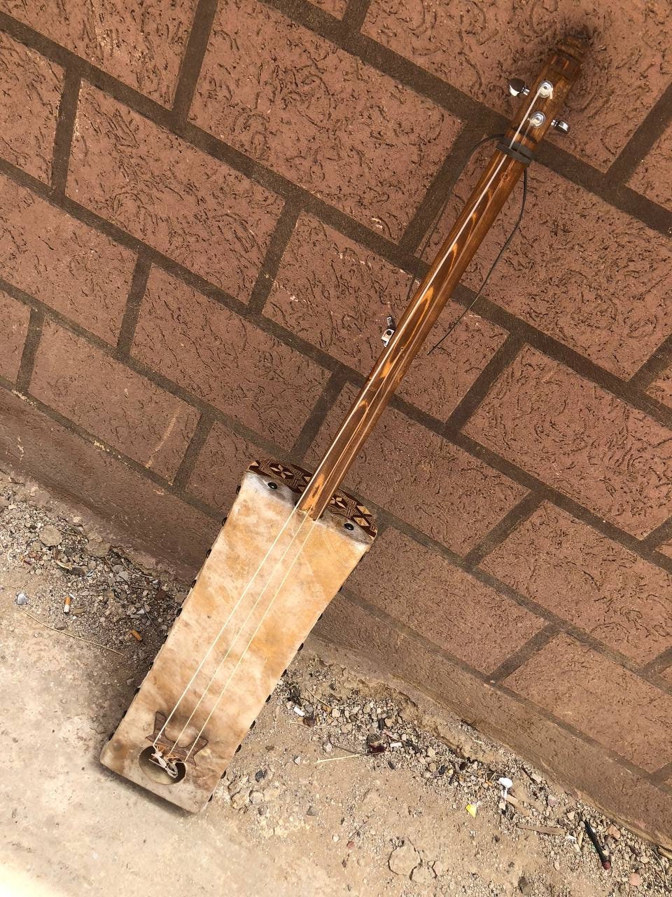 Moroccan Art Guembri, Gnawa Music Instrument Handmade Guembri Sentir ...