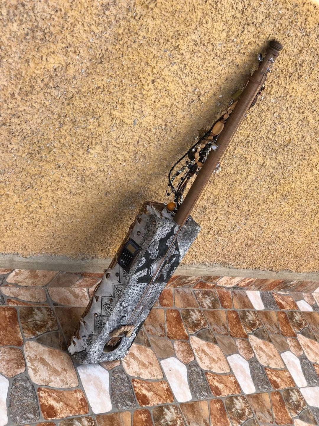 Moroccan Guembri, Gnawa Instrument With Equalizer Handmade Guembri With ...