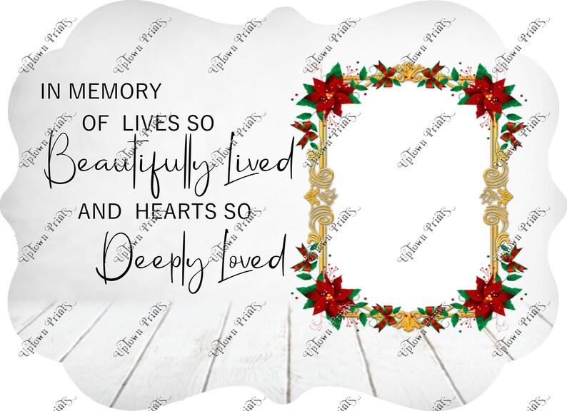 In Memory of a Life so Beautifully Lived for 1 or More People - Etsy