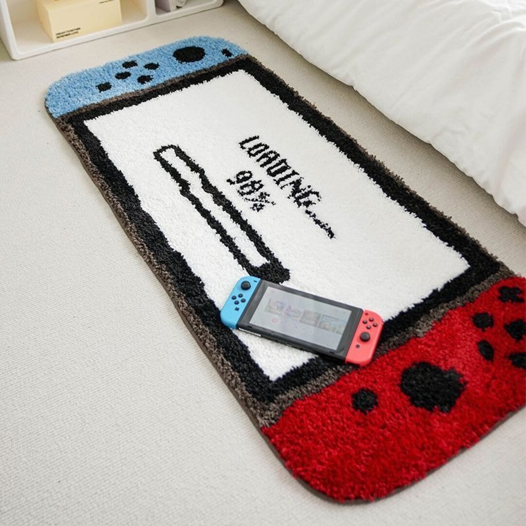 Nintendo Switch Tufted Rugs Customized Tufting Anime Rug Personalized ...