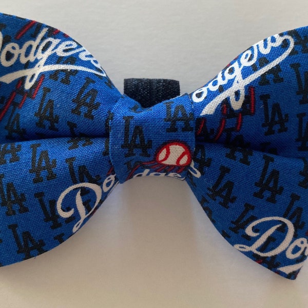 Dodgers Bow - Etsy