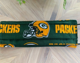 Packers Face Mask - Etsy