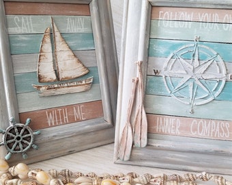 Coastal Decor Beach | Etsy