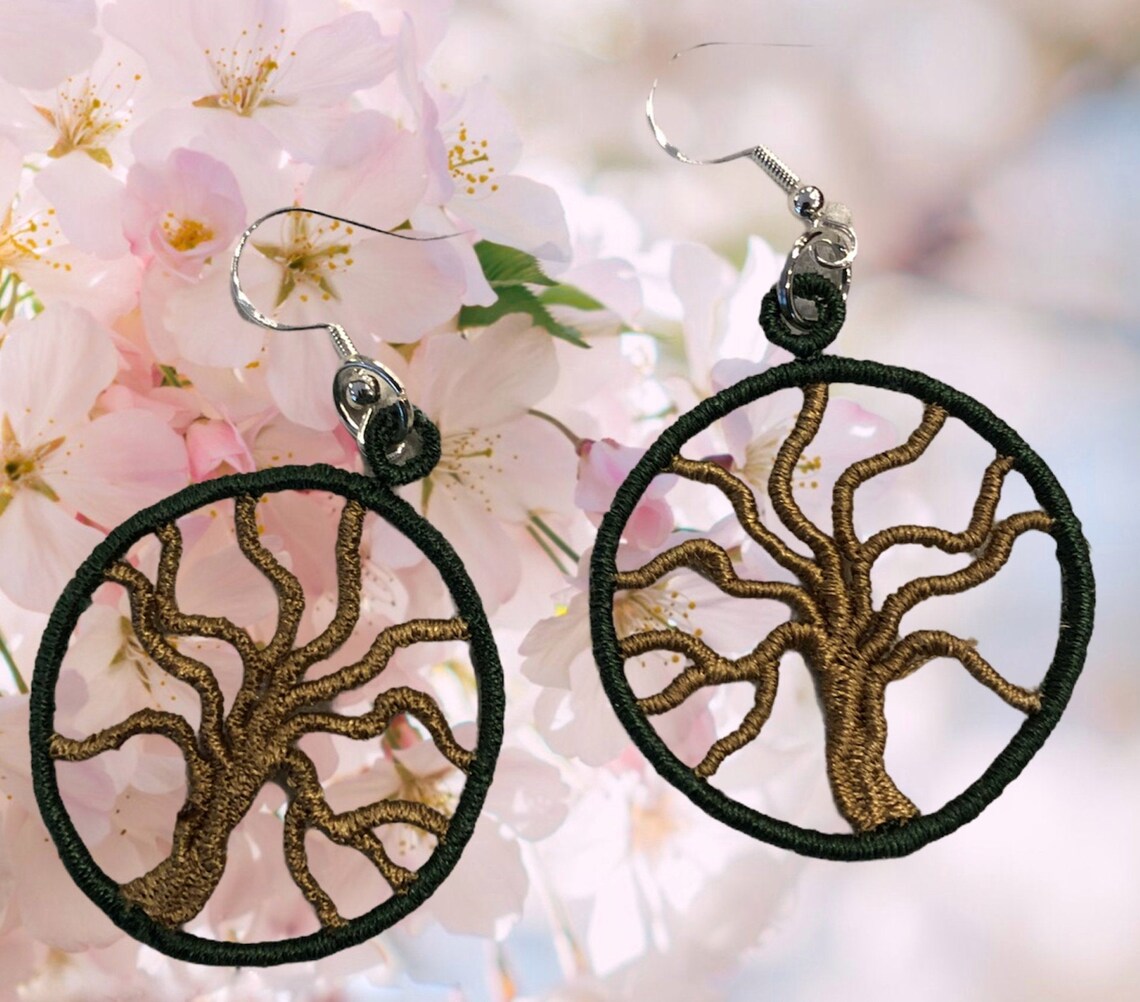 The Tree of Life Earrings - Etsy